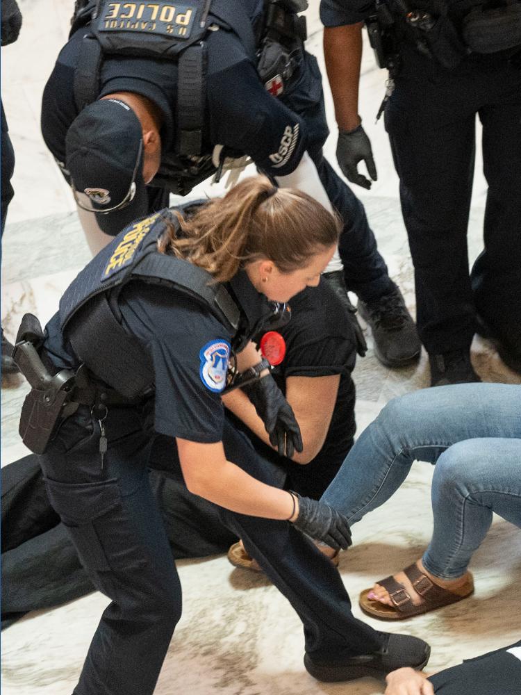 Dozens arrested at Medicaid cuts protest in DC | wusa9.com