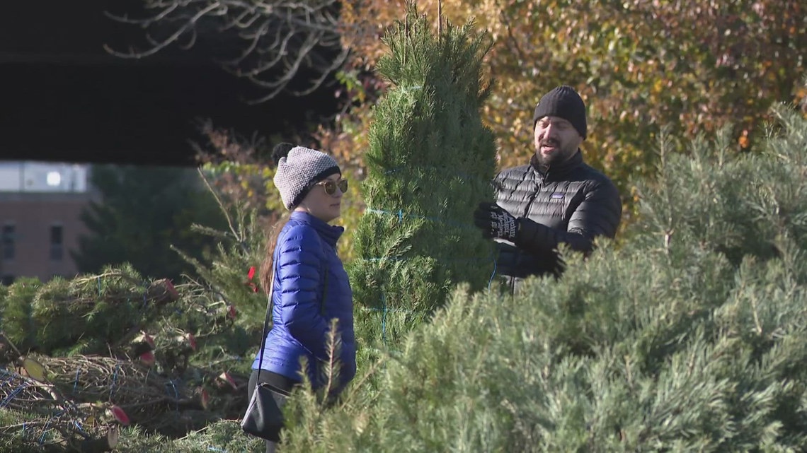 Hundreds help Alexandria Police Department sell Christmas trees for ...
