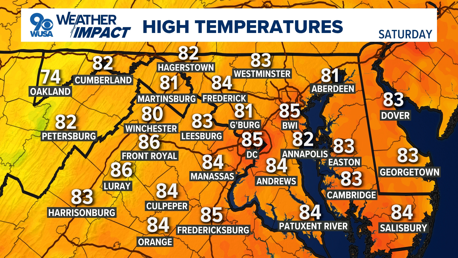 Hourly Forecast | Washington DC | wusa9.com