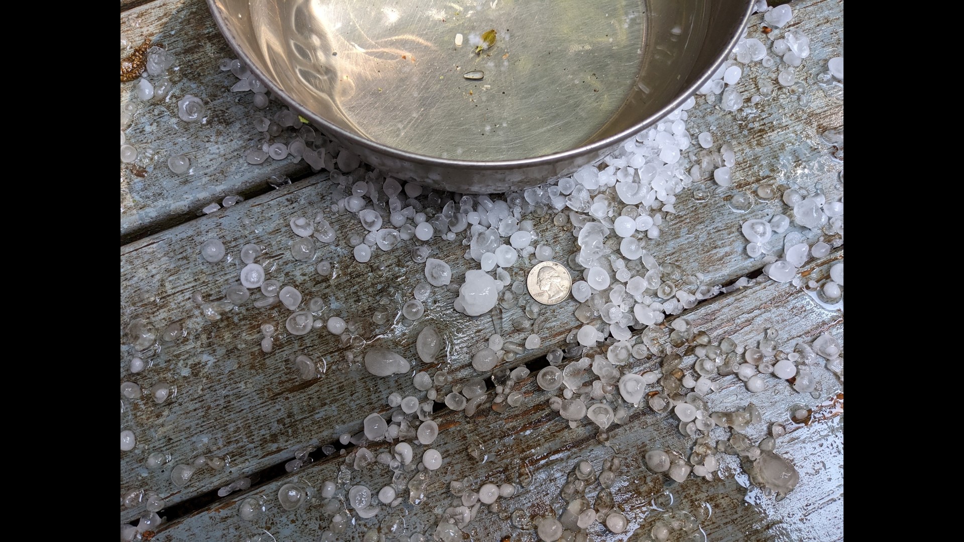 'I've never seen anything like it' | Hail and high winds blow through ...