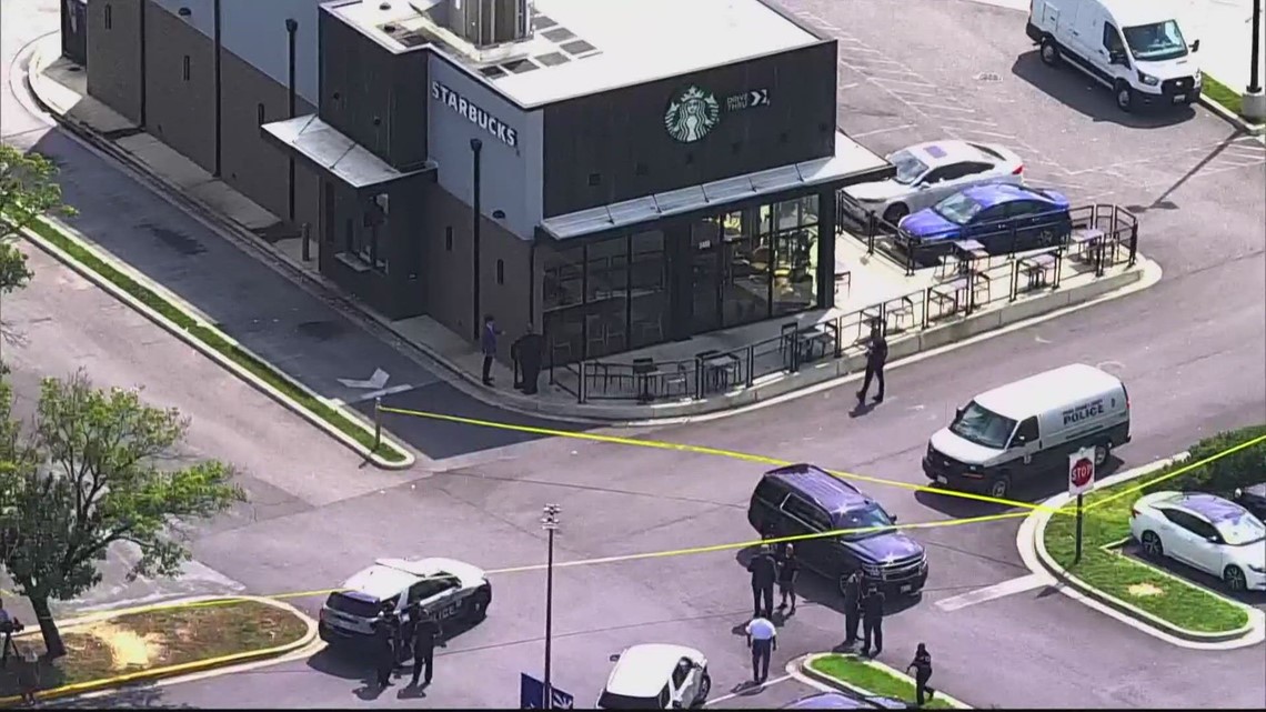 Starbucks customers witness man getting shot and killed by an armored ...