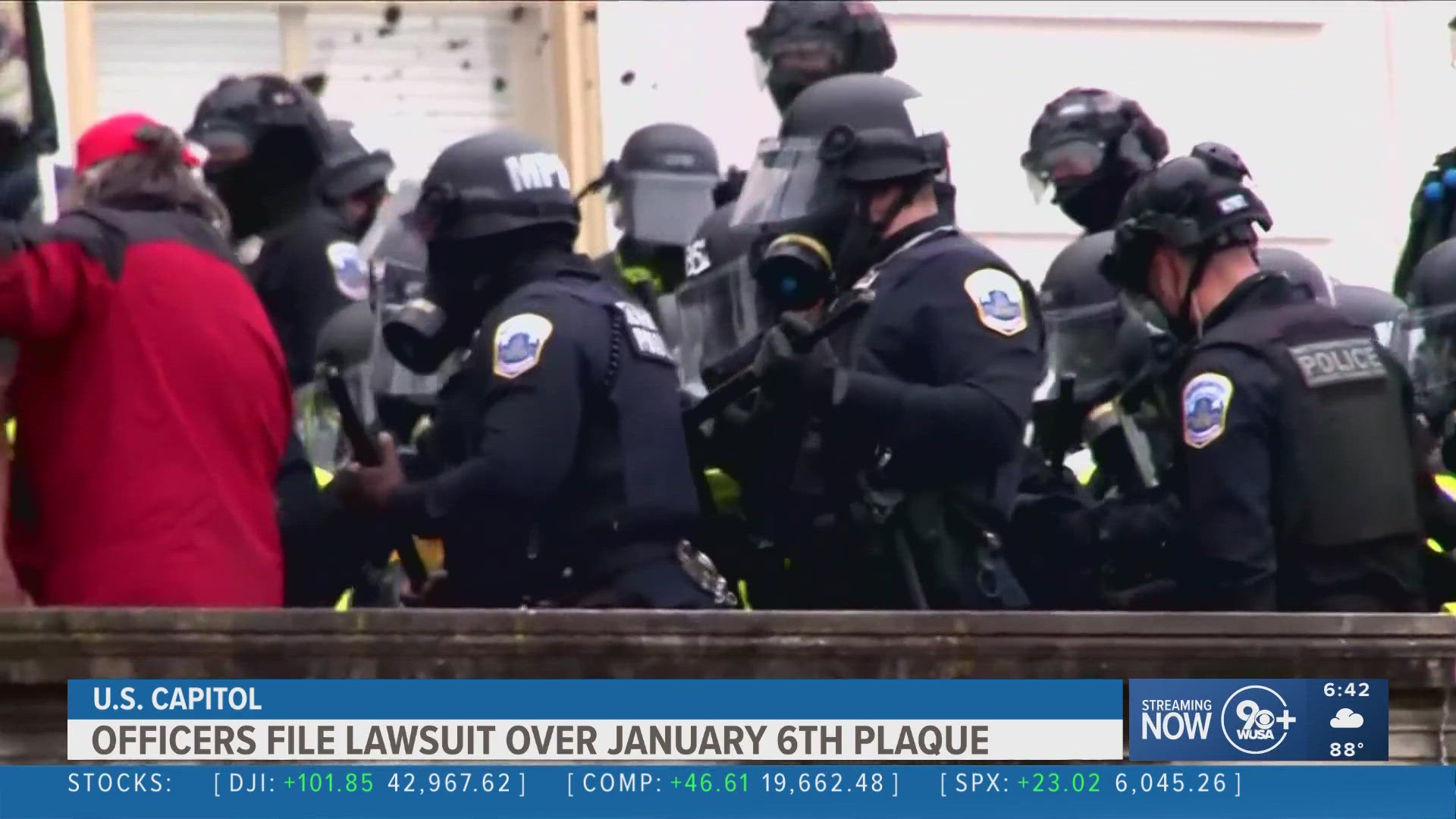 Officers sue to force Congress to hang long-delayed Jan. 6 plaque ...