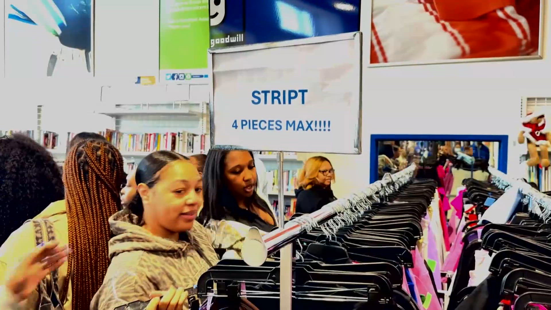 Thousands line up before sunrise for discounted STRIPT clothing event ...