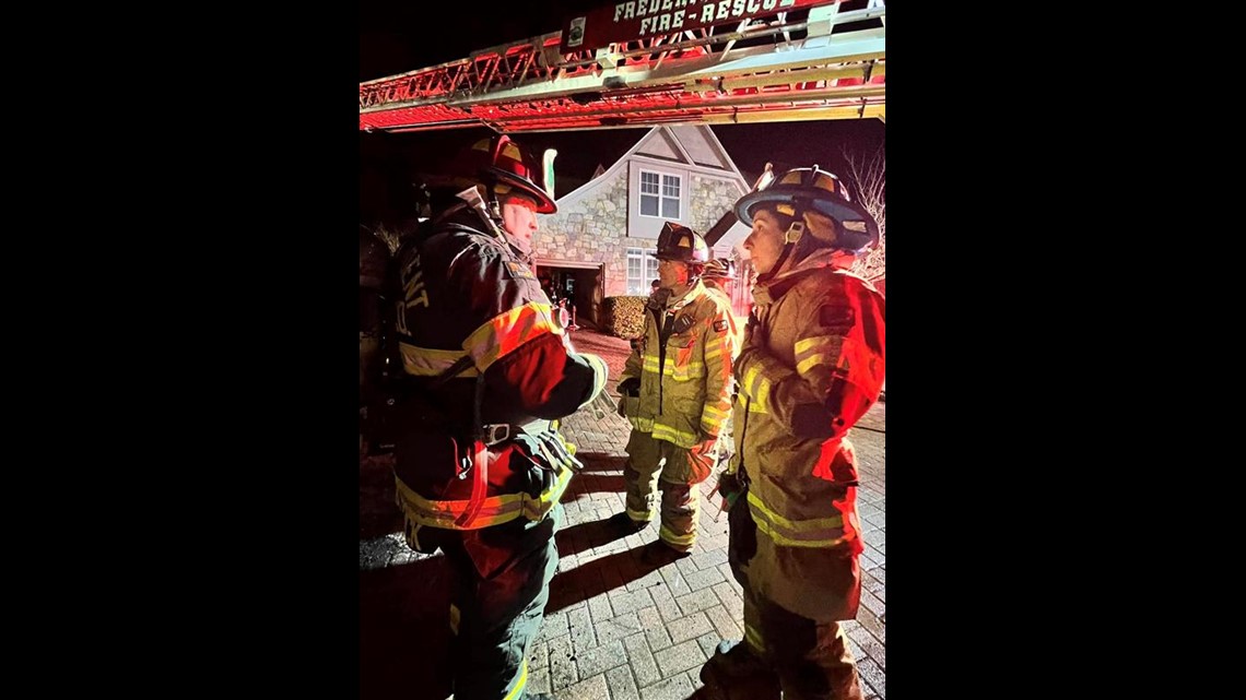 Fire reported at a Frederick County, Maryland home | wusa9.com