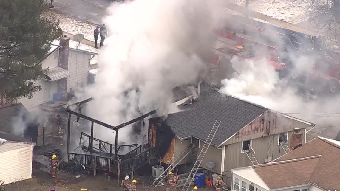 3 displaced by large house fire days before Christmas | wusa9.com