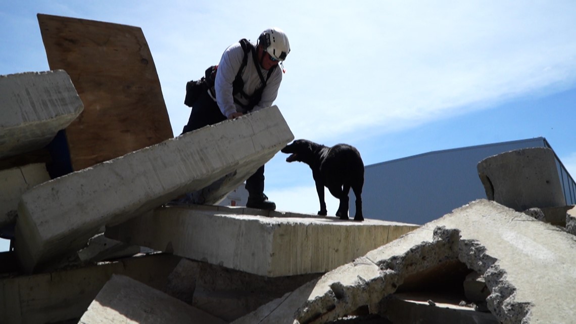 Montgomery County fire and rescue trained in collapse rescue | wusa9.com