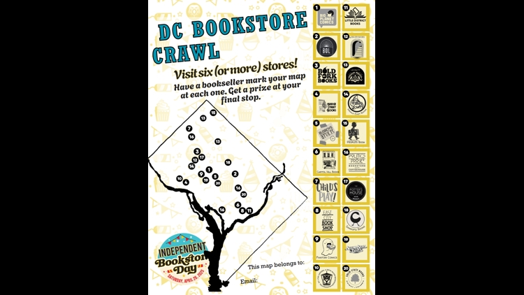 Explore DC indie bookstore crawl this Saturday | wusa9.com