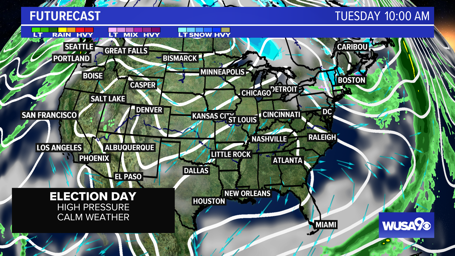 Election Day weather forecast | wusa9.com