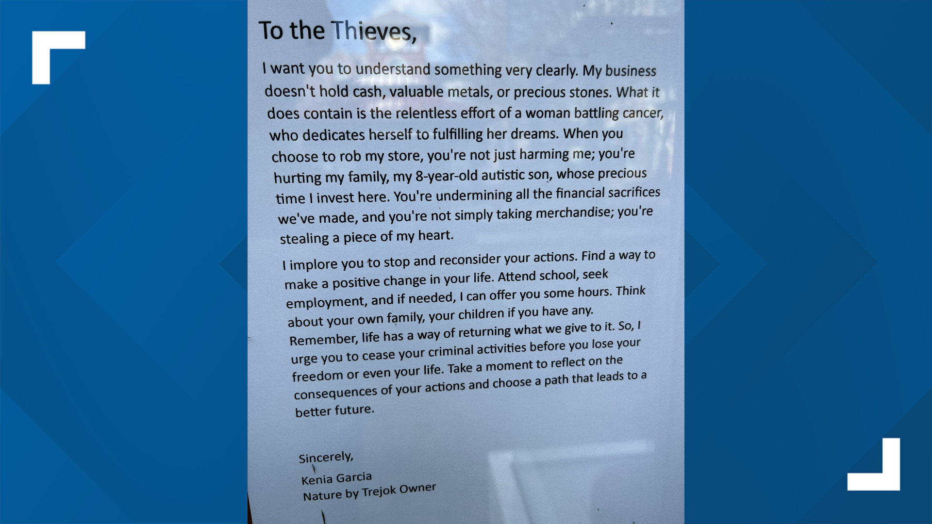 Rockville business owners beg thieves to stop burglaries | wusa9.com