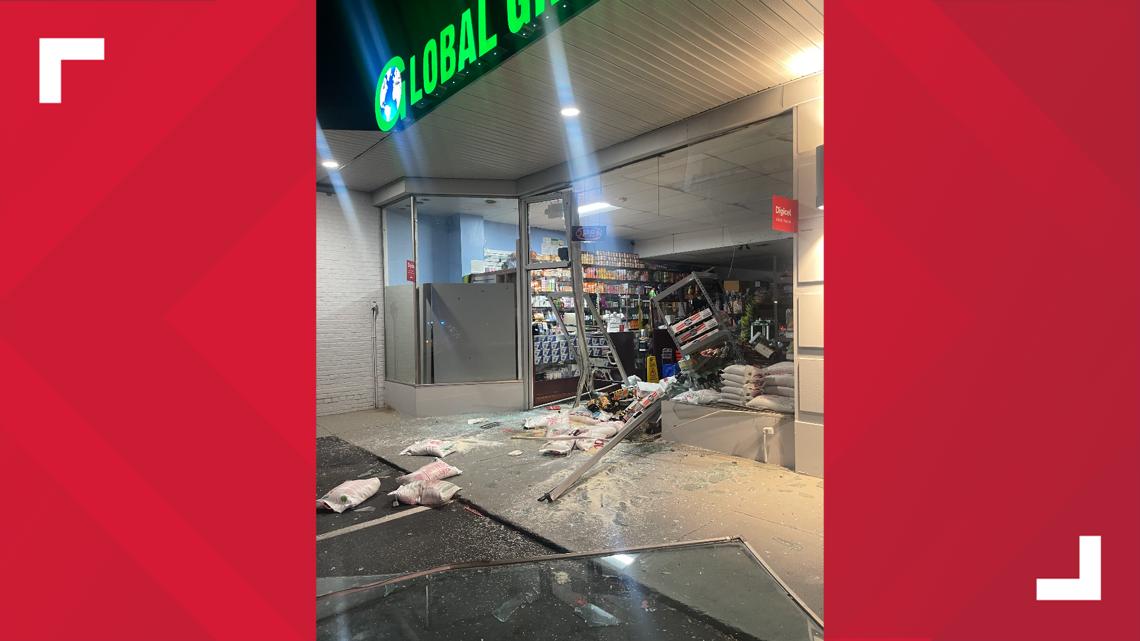 Owner upset after thieves crash into store, steal ATM & registers ...