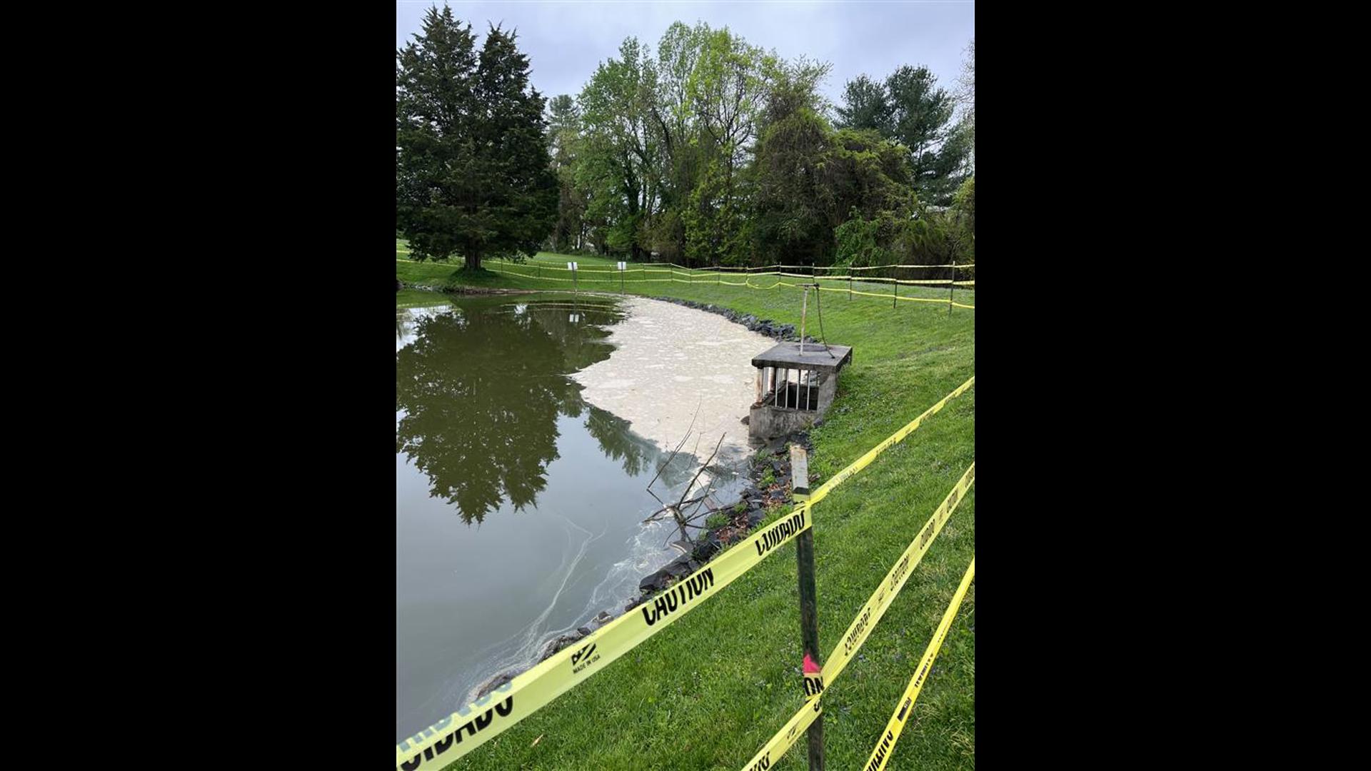 Men face fines for illegally dumping toxic waste in local Maryland pond ...