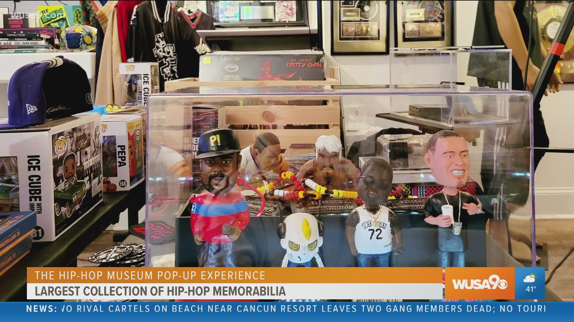 A look inside of the largest collection of Hip-Hop memorabilia | wusa9.com