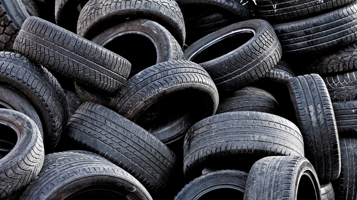 Hundreds of discarded tires discovered in Anacostia Park | wusa9.com