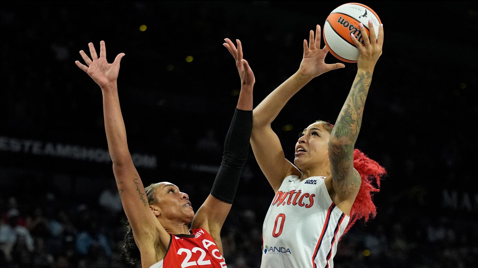 Shakira Austin re-signs with the Mystics | wusa9.com