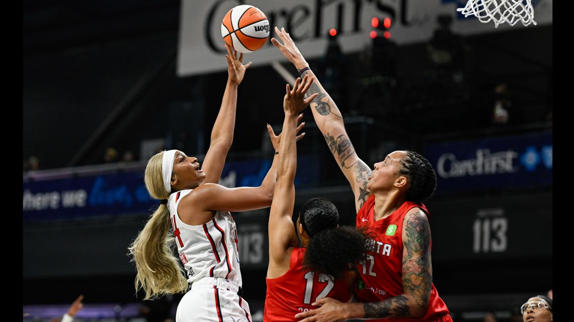 Mystics fans celebrate season opener with star power and rookie ...