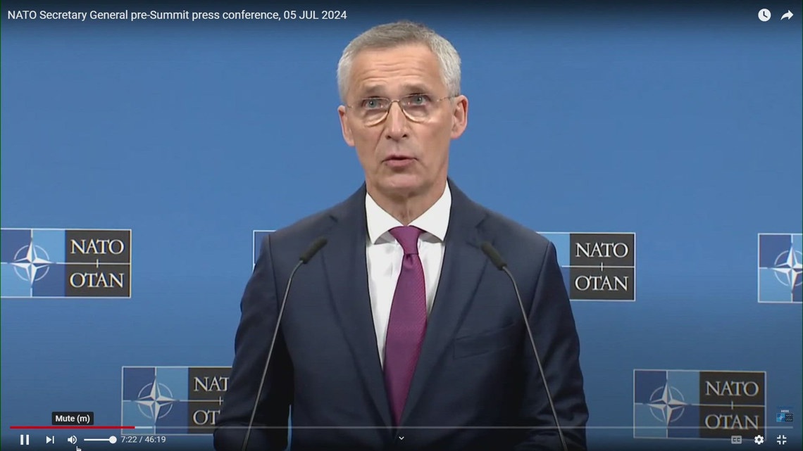 NATO Summit in DC will focus on continuing war funding in Ukraine ...