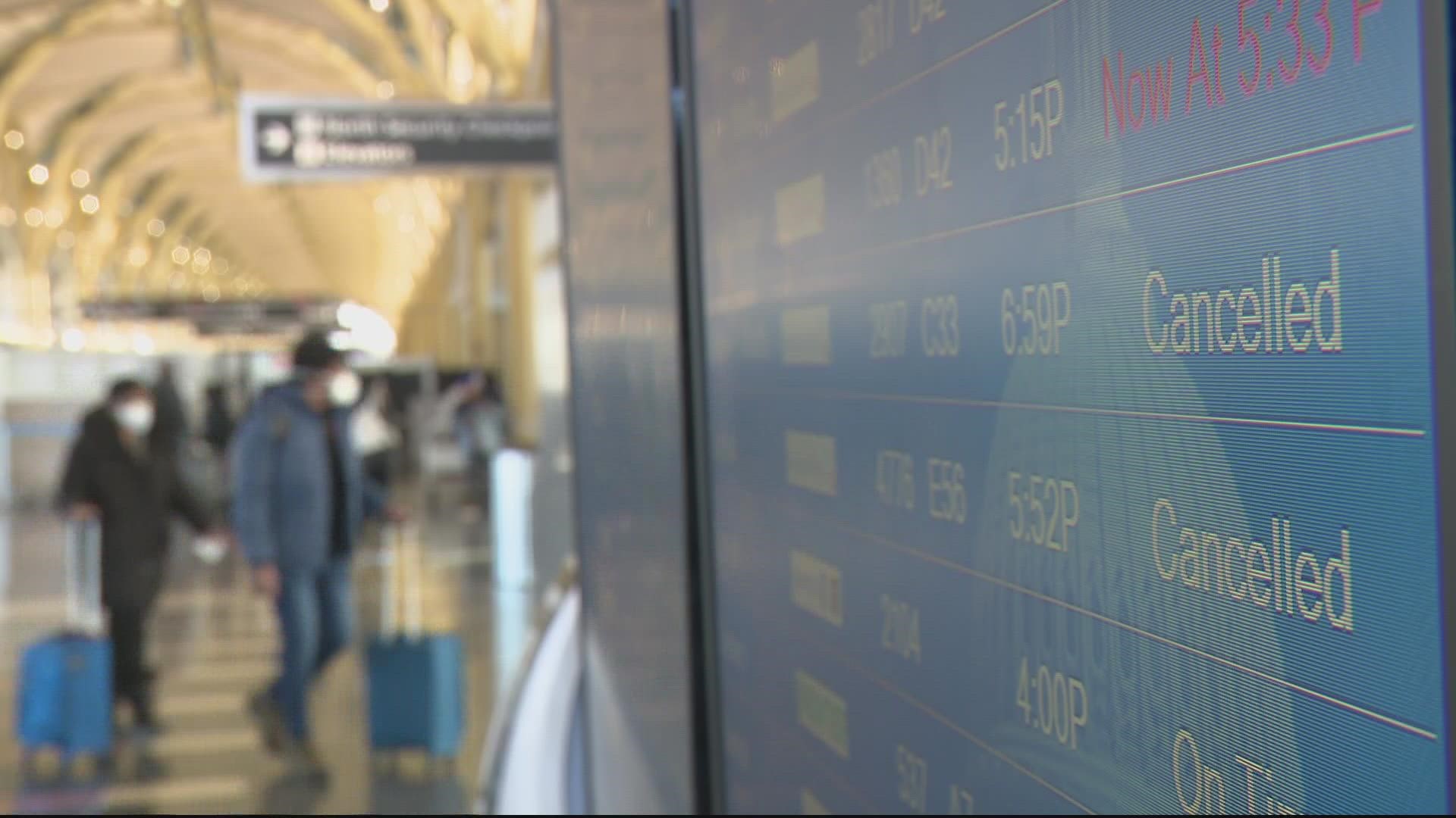 Flight cancellations today: Thousands of flights canceled Friday ...