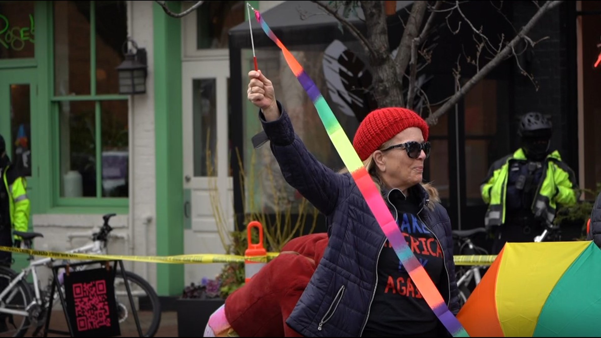 Supporters show up outside Drag Queen story hour in Southeast DC ...