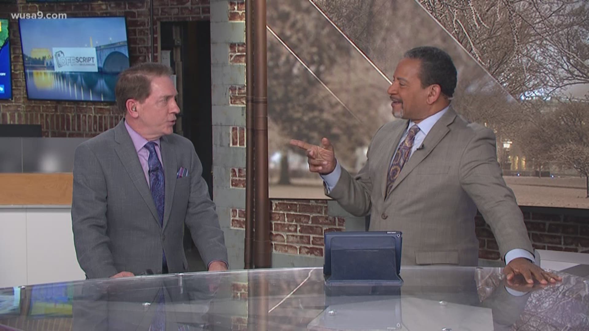 Where's Topper...Off Script goes...off script | wusa9.com