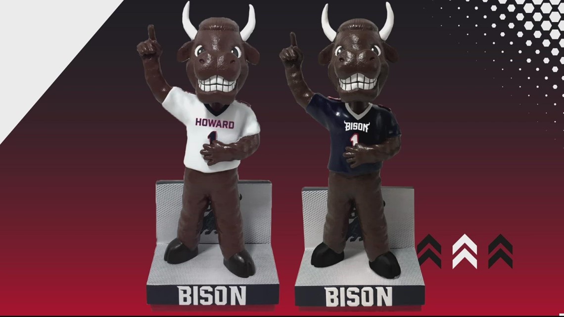 Howard University Bison bobblehead unveiled | wusa9.com