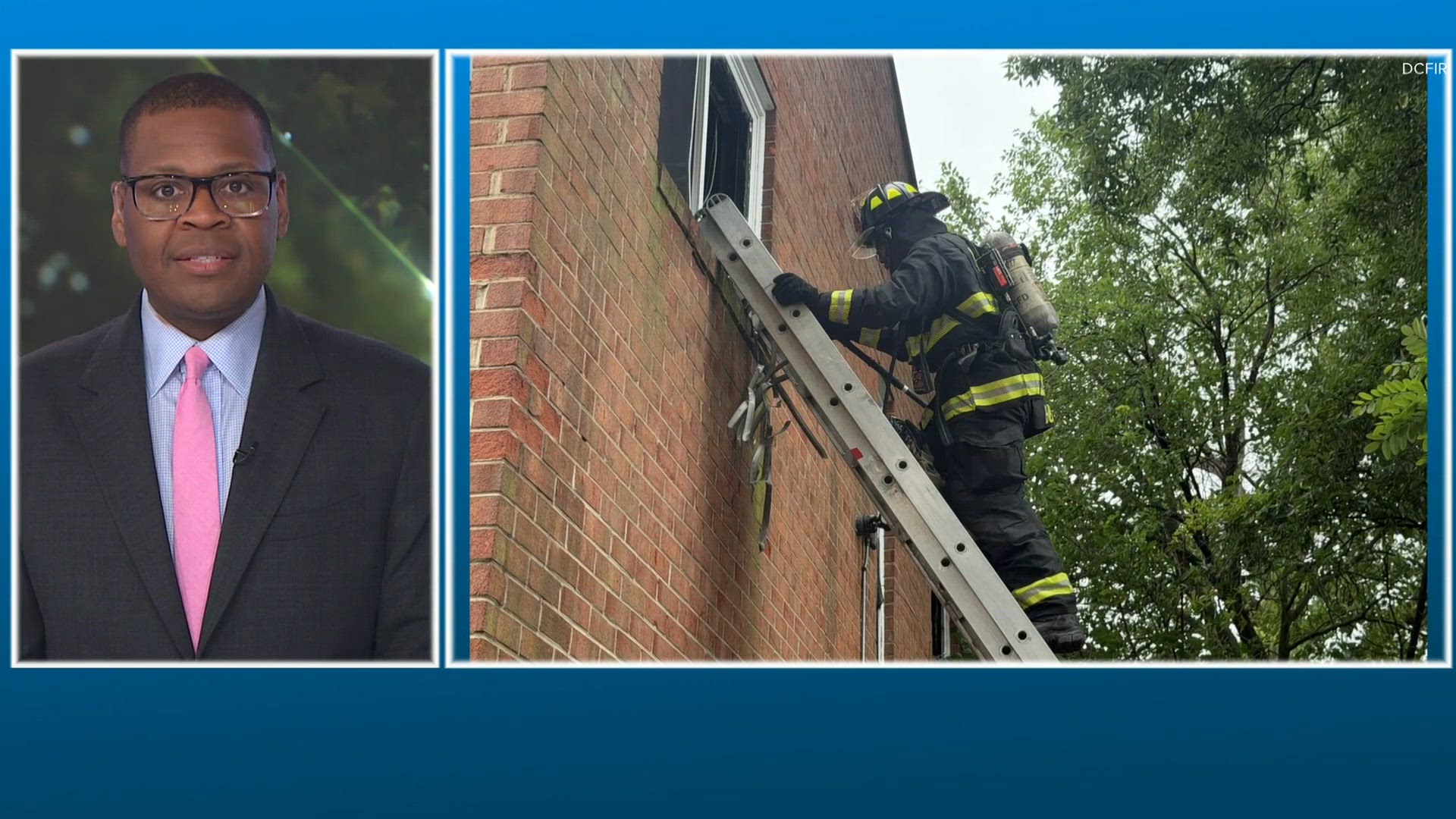 Basement fire in DC leaves 1 in critical condition | wusa9.com