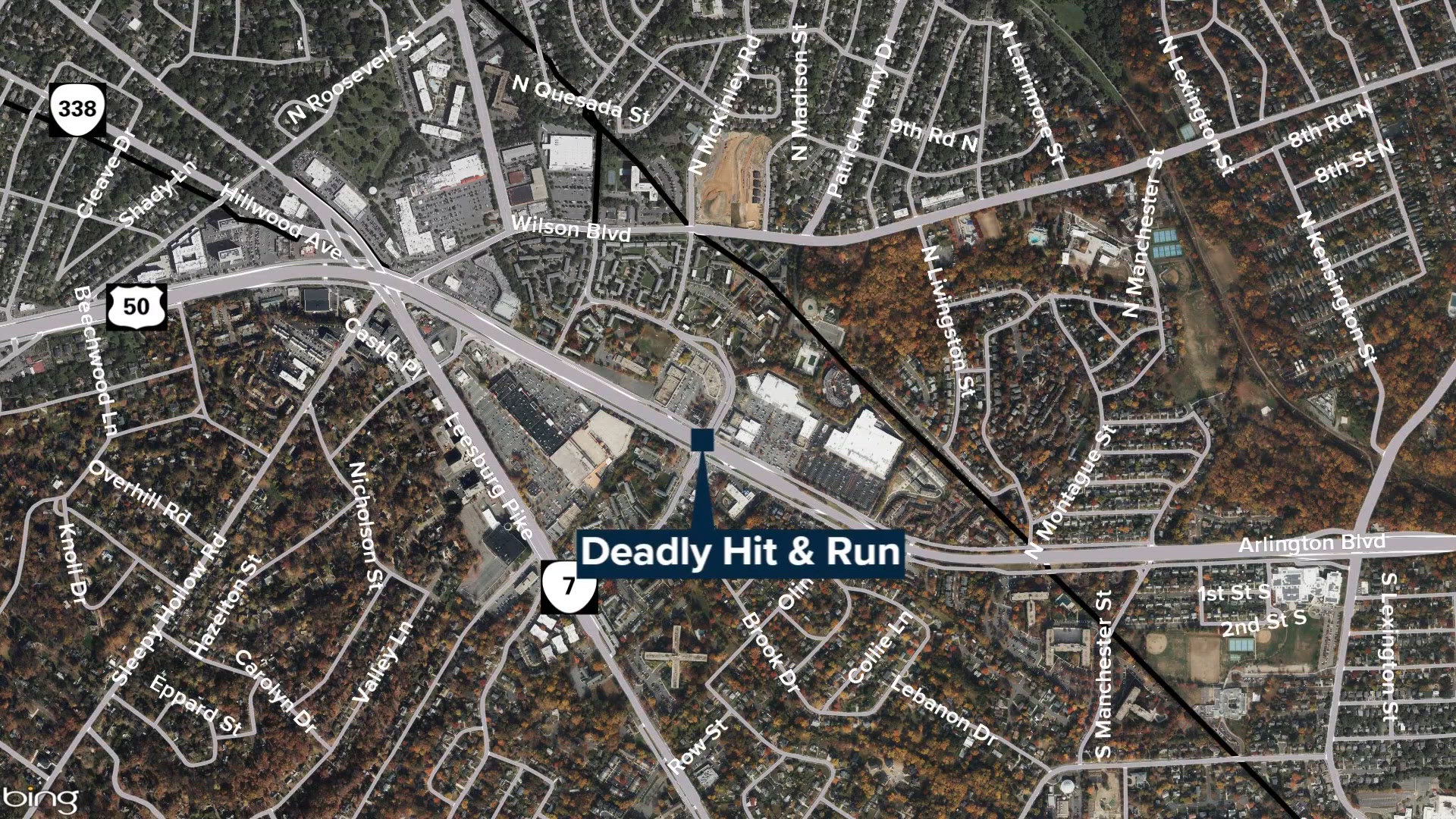 Tesla catches fire on Dulles Access Road | wusa9.com
