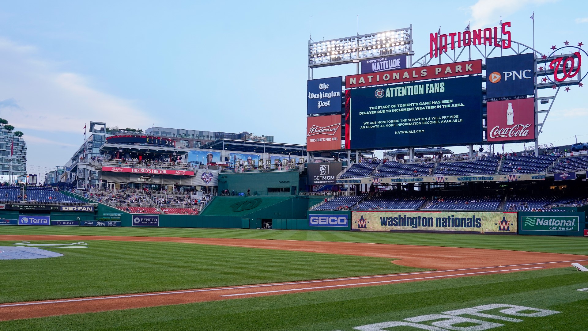 Opening day excitement at Nationals Park | wusa9.com