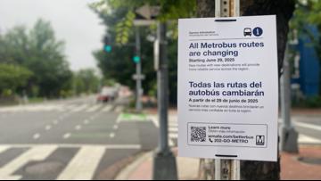 Find DC's new bus routes under Metro's Better Bus Network | wusa9.com