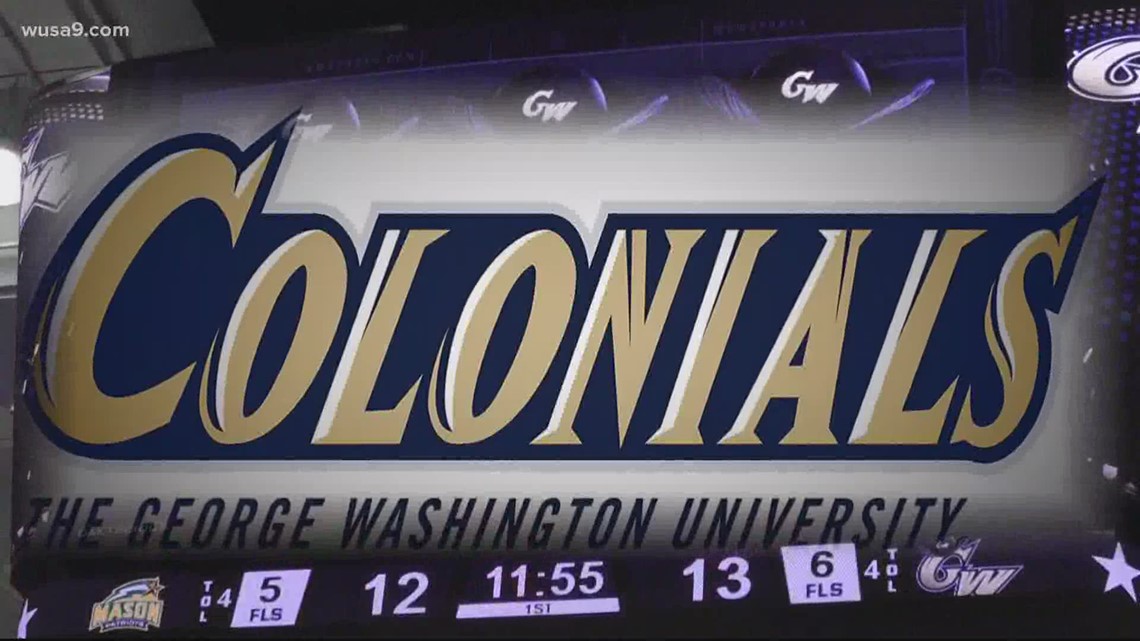 George Washington University drops 'Colonials' mascot | wusa9.com