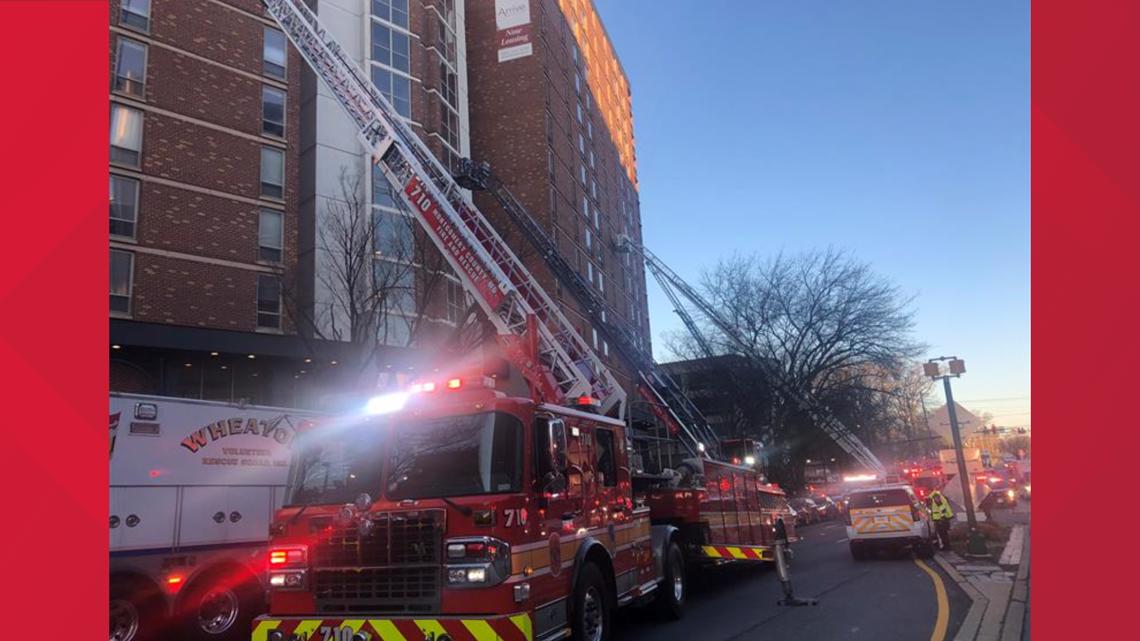Firefighters battle 3-alarm fire at Silver Spring apartment | wusa9.com