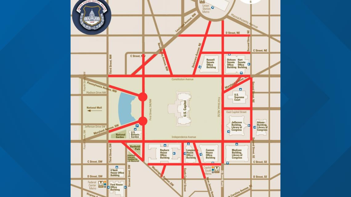 Road closures for Trump's address to Congress | wusa9.com