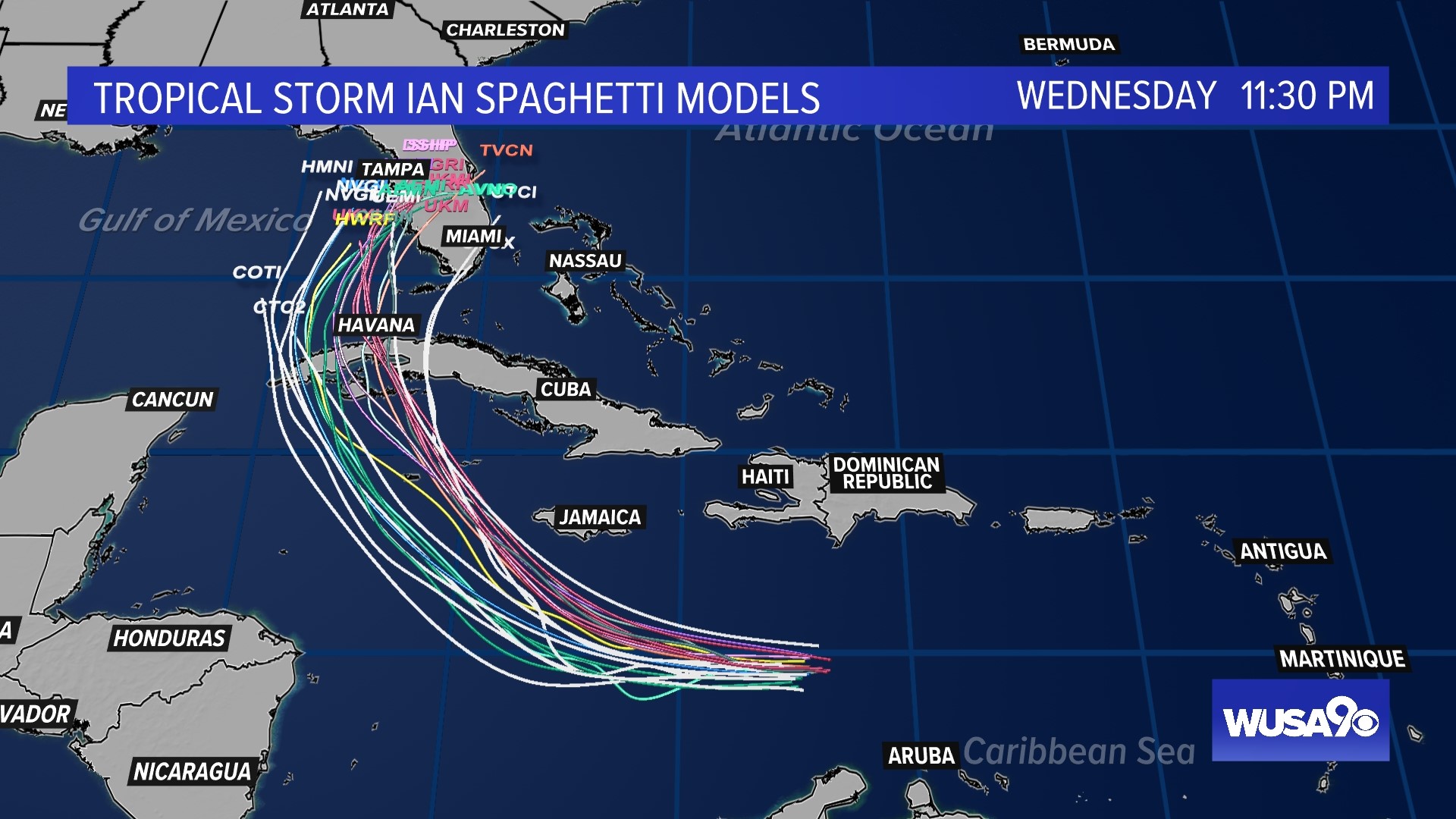 Hurricane Fiona storm track through warm Atlantic waters | wusa9.com