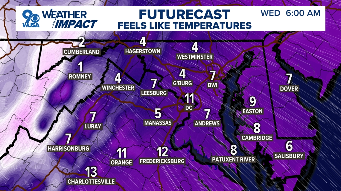 Tuesday forecast for DC Maryland and Virginia Weather | wusa9.com