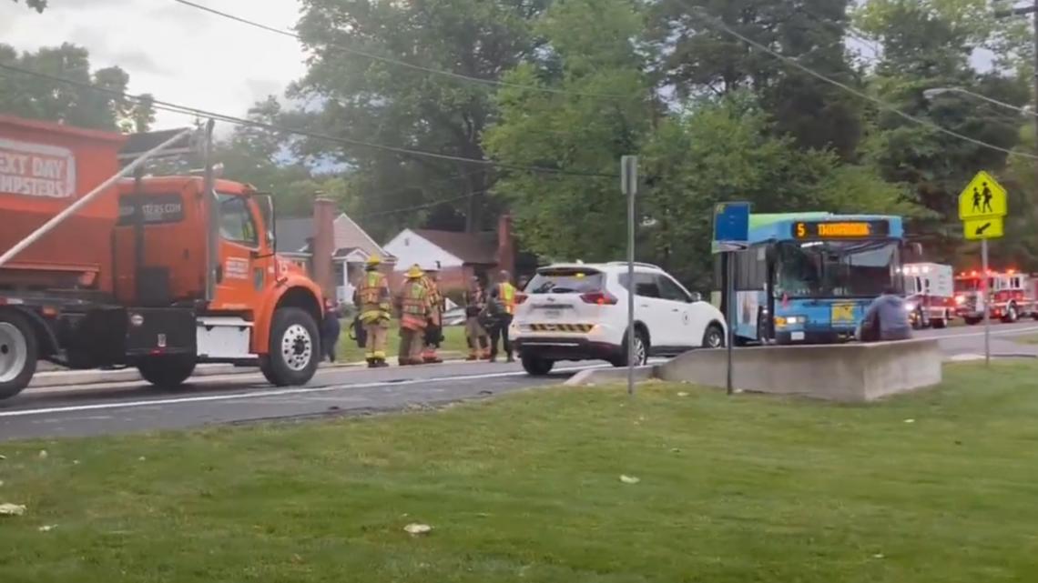 Montgomery Co. bus crash leaves passengers hurt | wusa9.com