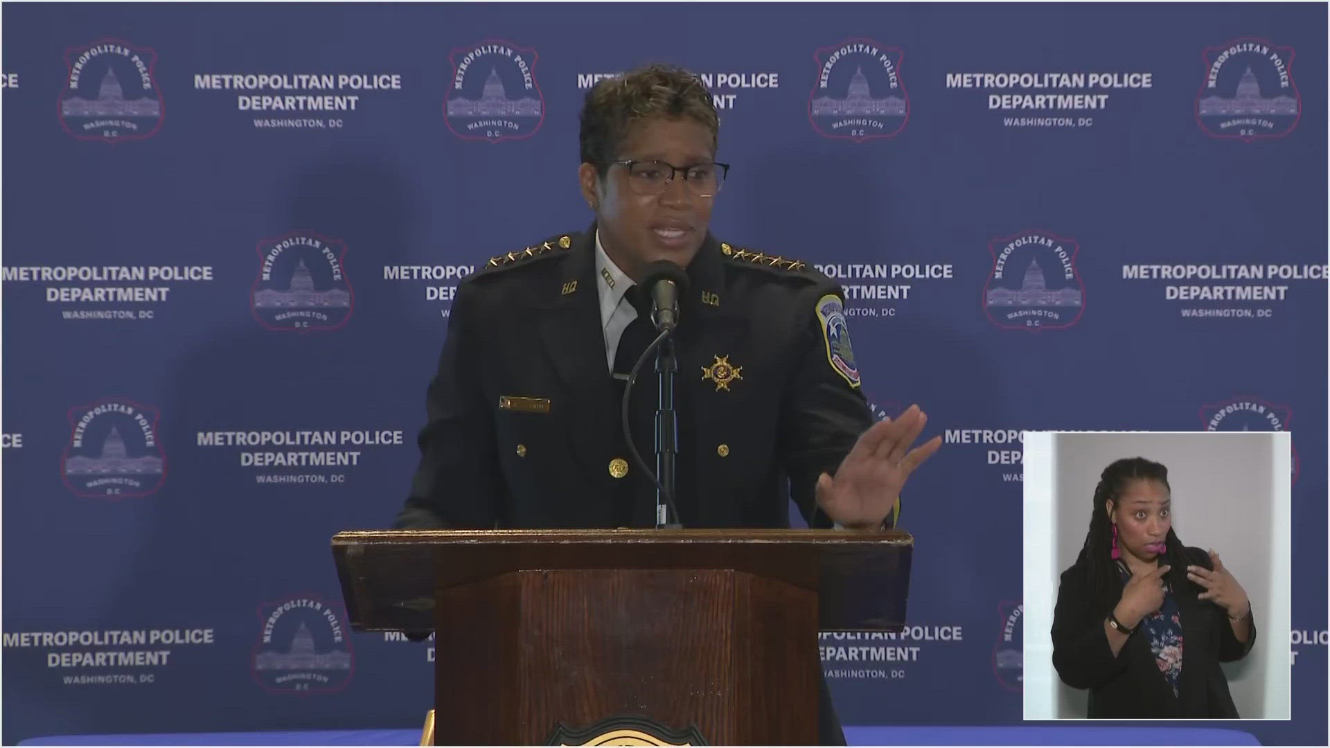'F You' | Outgoing DC Police Chief Pamela Smith address 'haters,' at ...