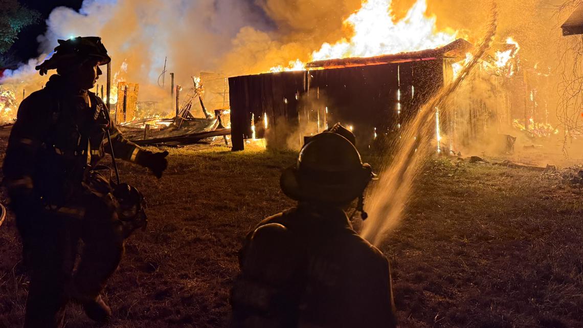 Krop's Crop catches fire in Fairfax County | wusa9.com