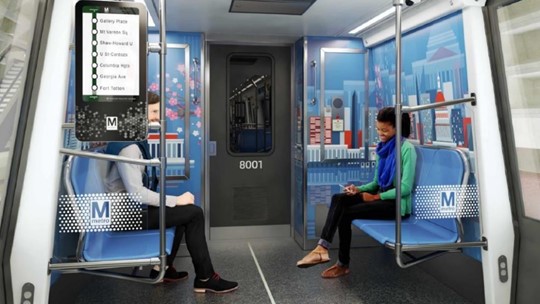 Renderings show inside of new 8000 series Metro cars | wusa9.com