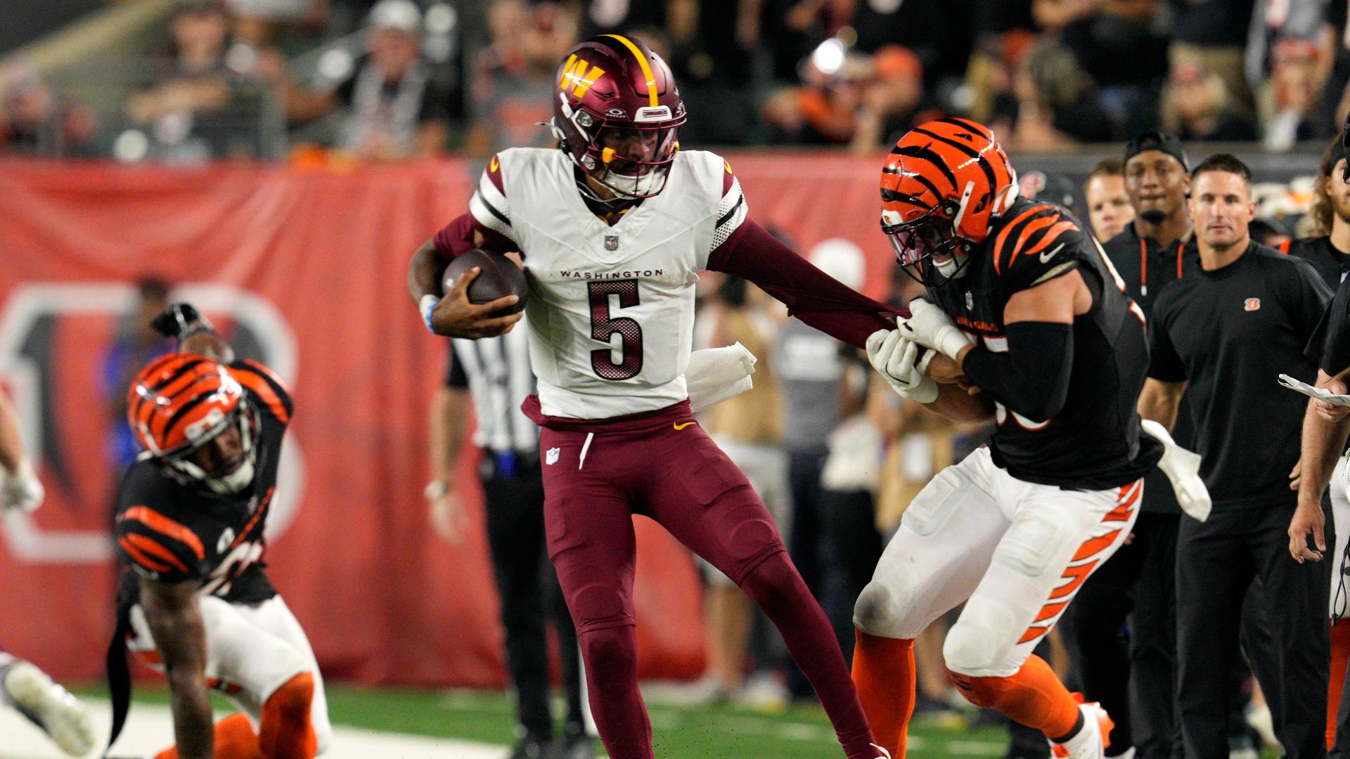 Commanders beat Bengals 38-to-33 | wusa9.com