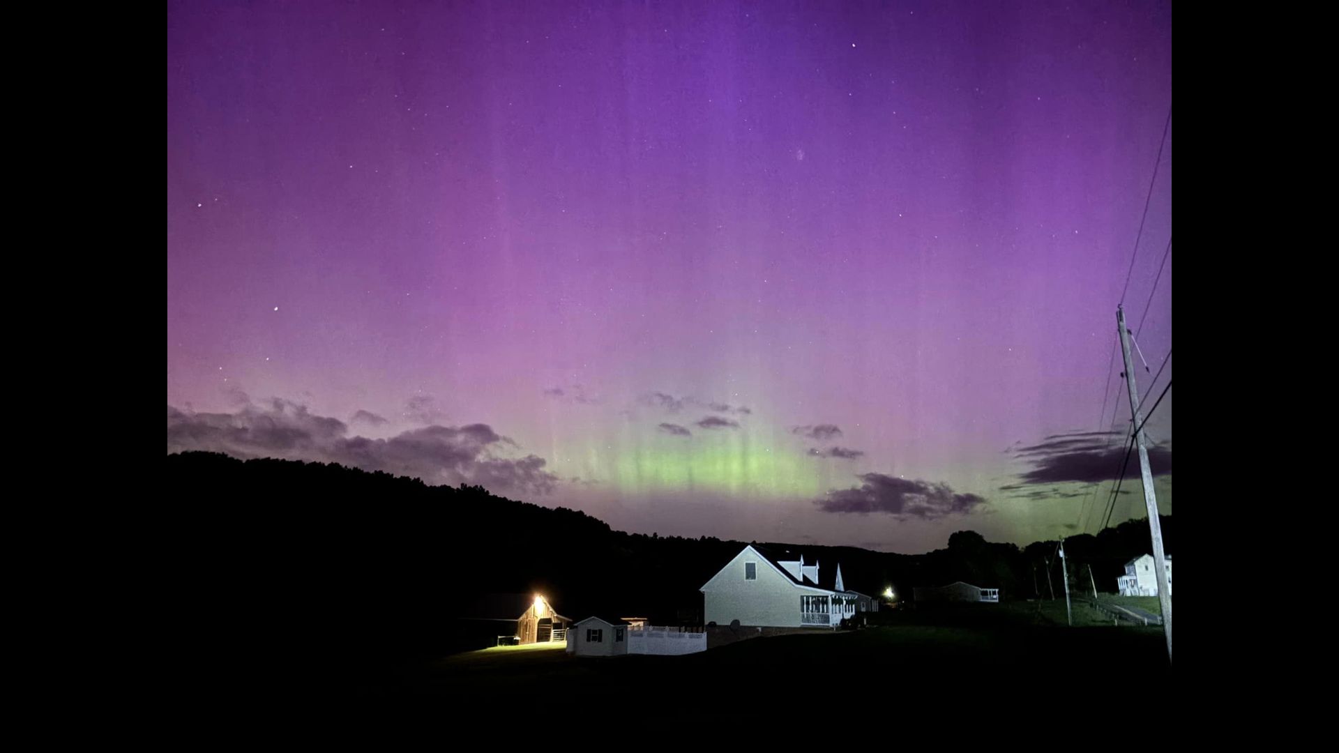 Your Photos: Aurora Borealis seen in Maryland, Virginia & West Virginia ...