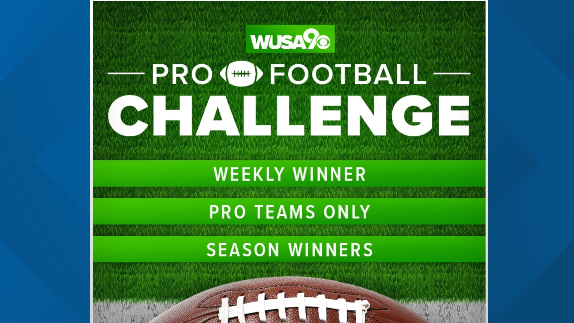 WUSA9 Pro Football Challenge Contest | wusa9.com