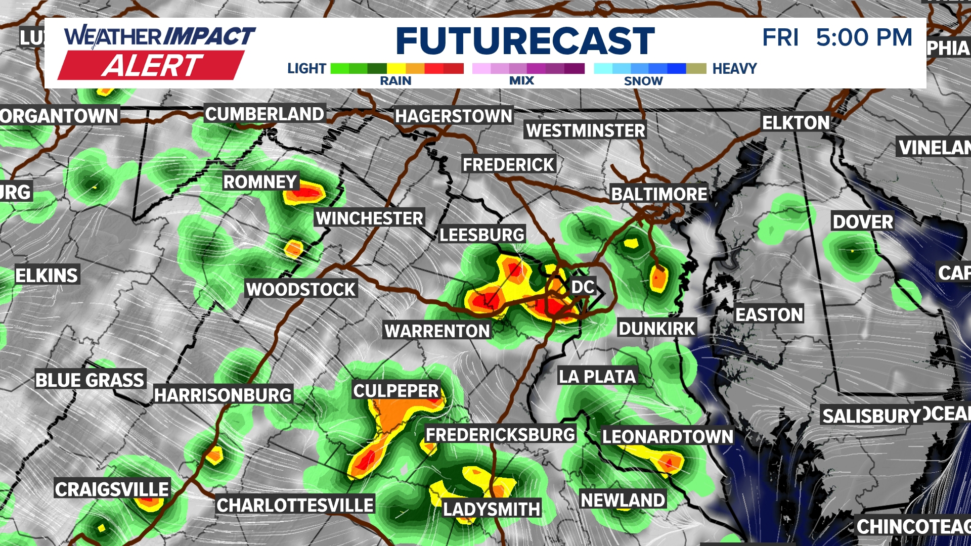 Weather Impact Alert: Extreme Heat and Storms Friday | wusa9.com