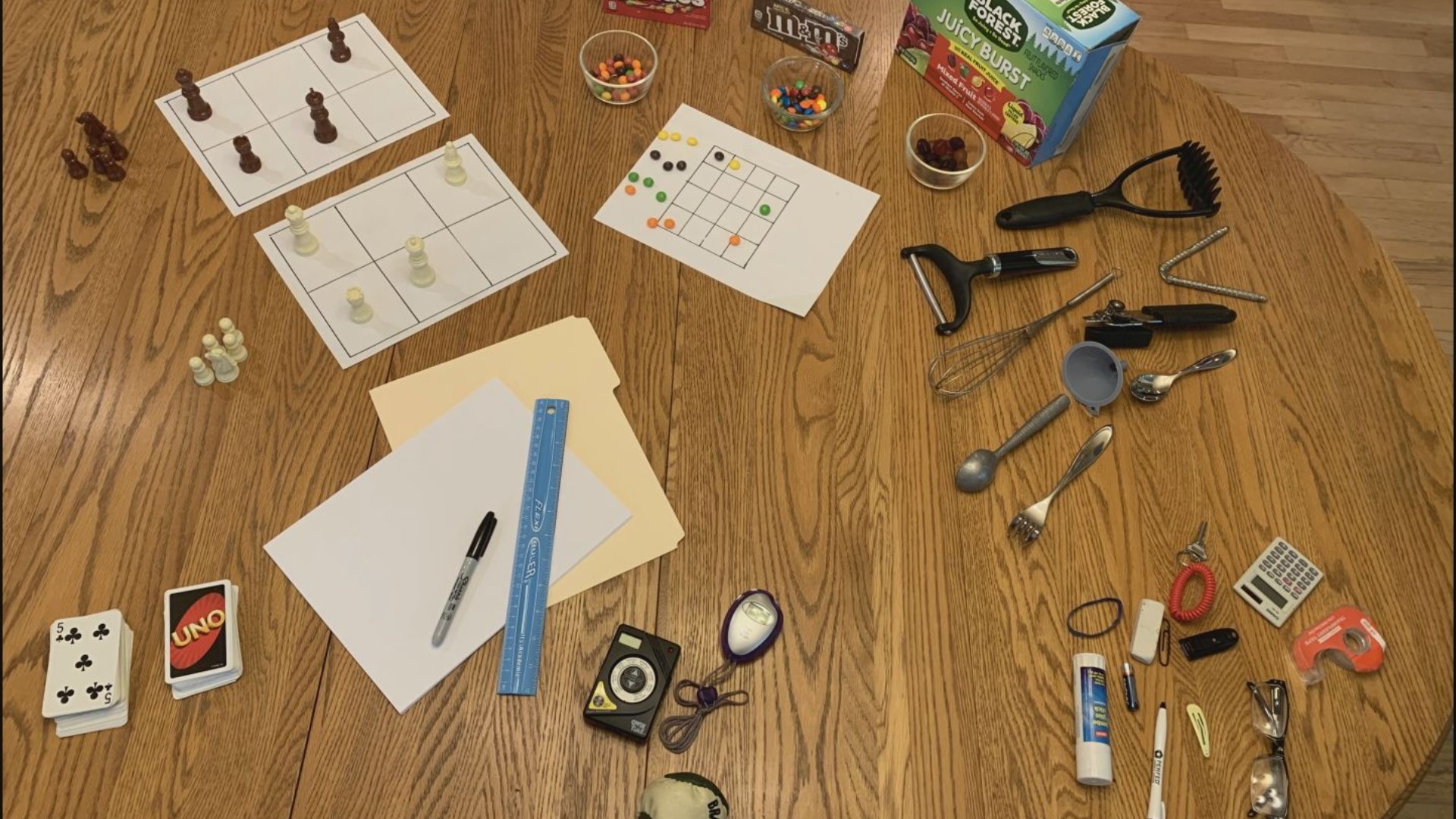 Making creative brain games for your kids out of common household items ...