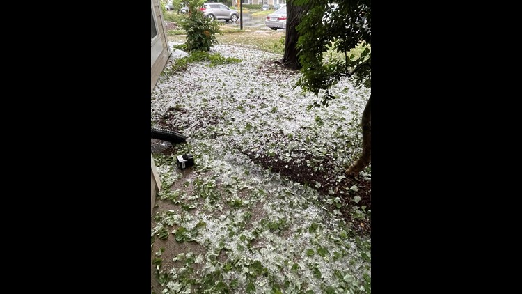 'I've never seen anything like it' | Hail and high winds blow through ...