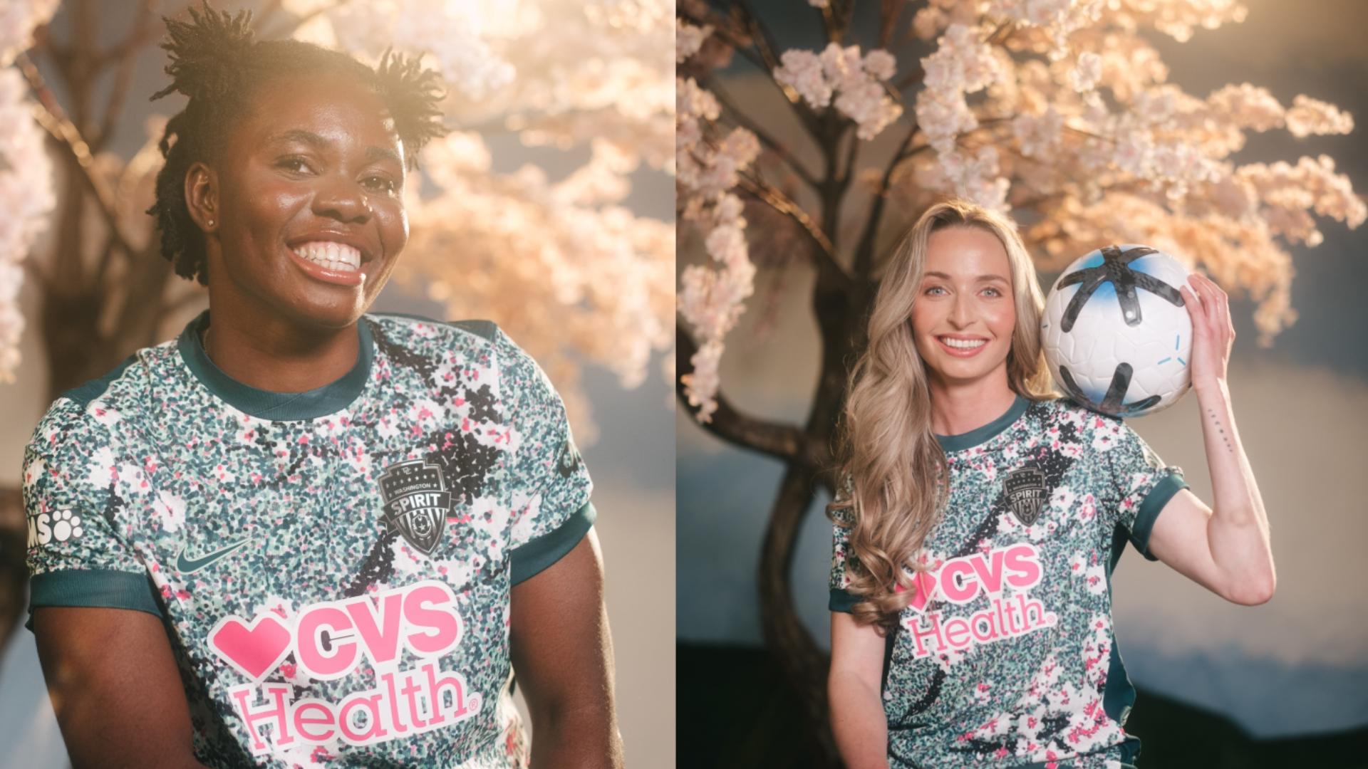 Washington Spirit gives first look at new kits | wusa9.com