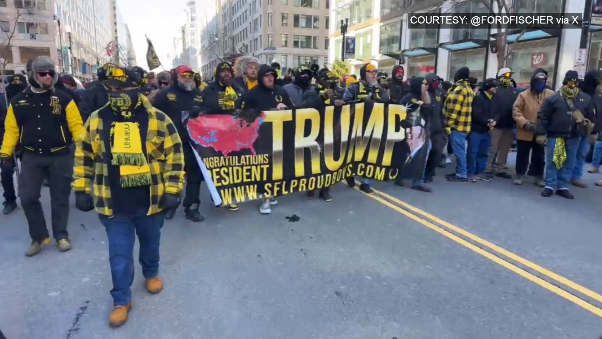 As President Trump retakes power, the Proud Boys march again in DC ...