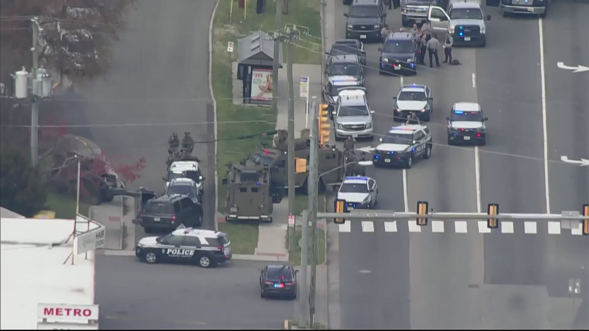 Fairfax Police in active standoff with woman in car, believed to be ...
