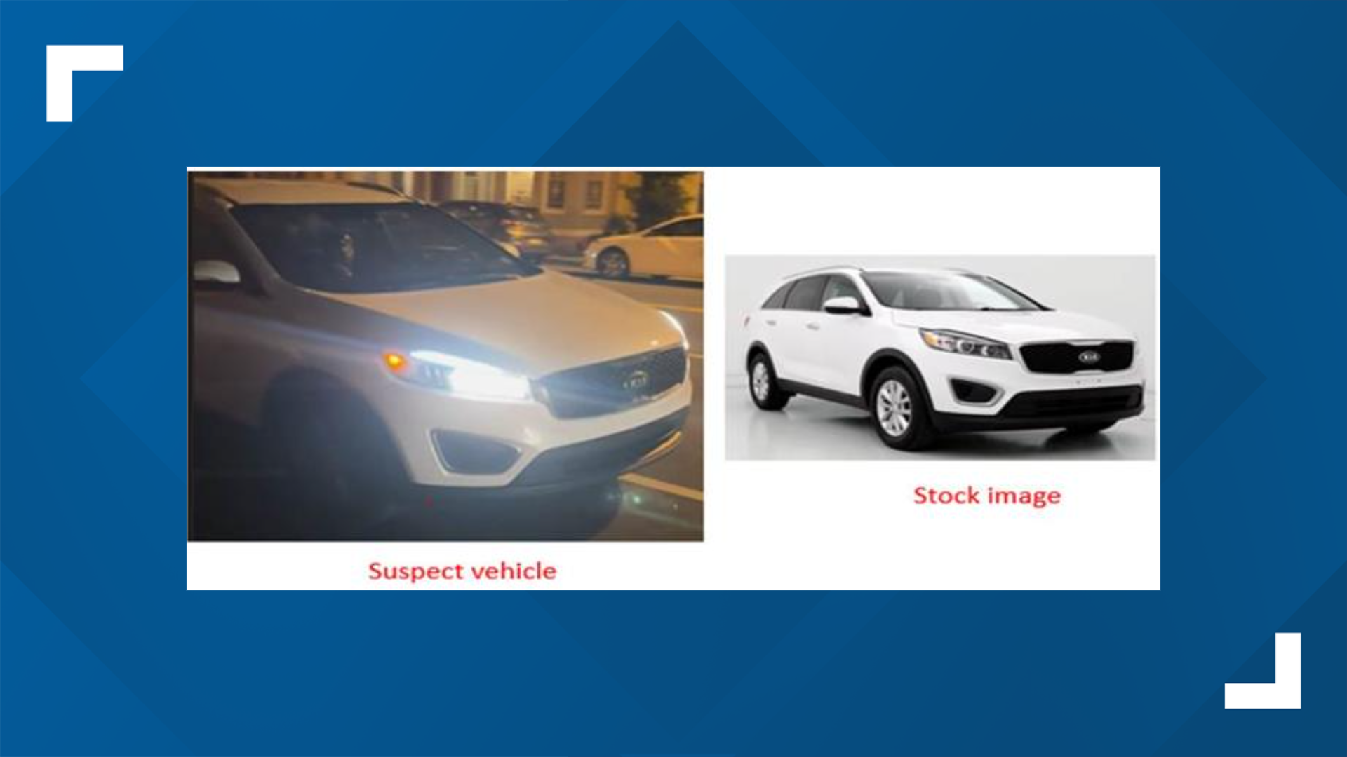 White Kia captured on surveillance camera after shooting in NW DC ...