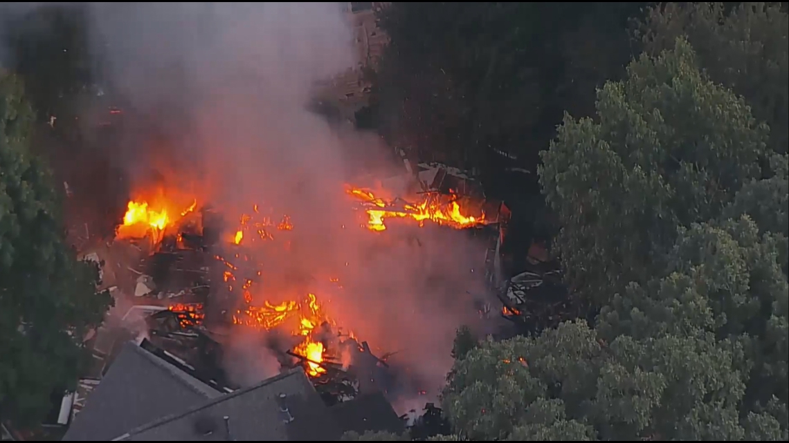 House explodes in Haymarket, Virginia after reports of gas leak | wusa9.com