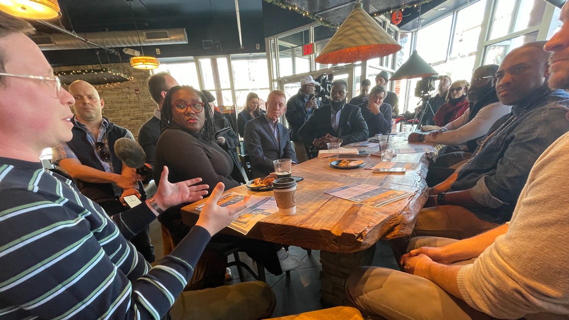 Small businesses discuss new sports venue with Monumental Sports ...