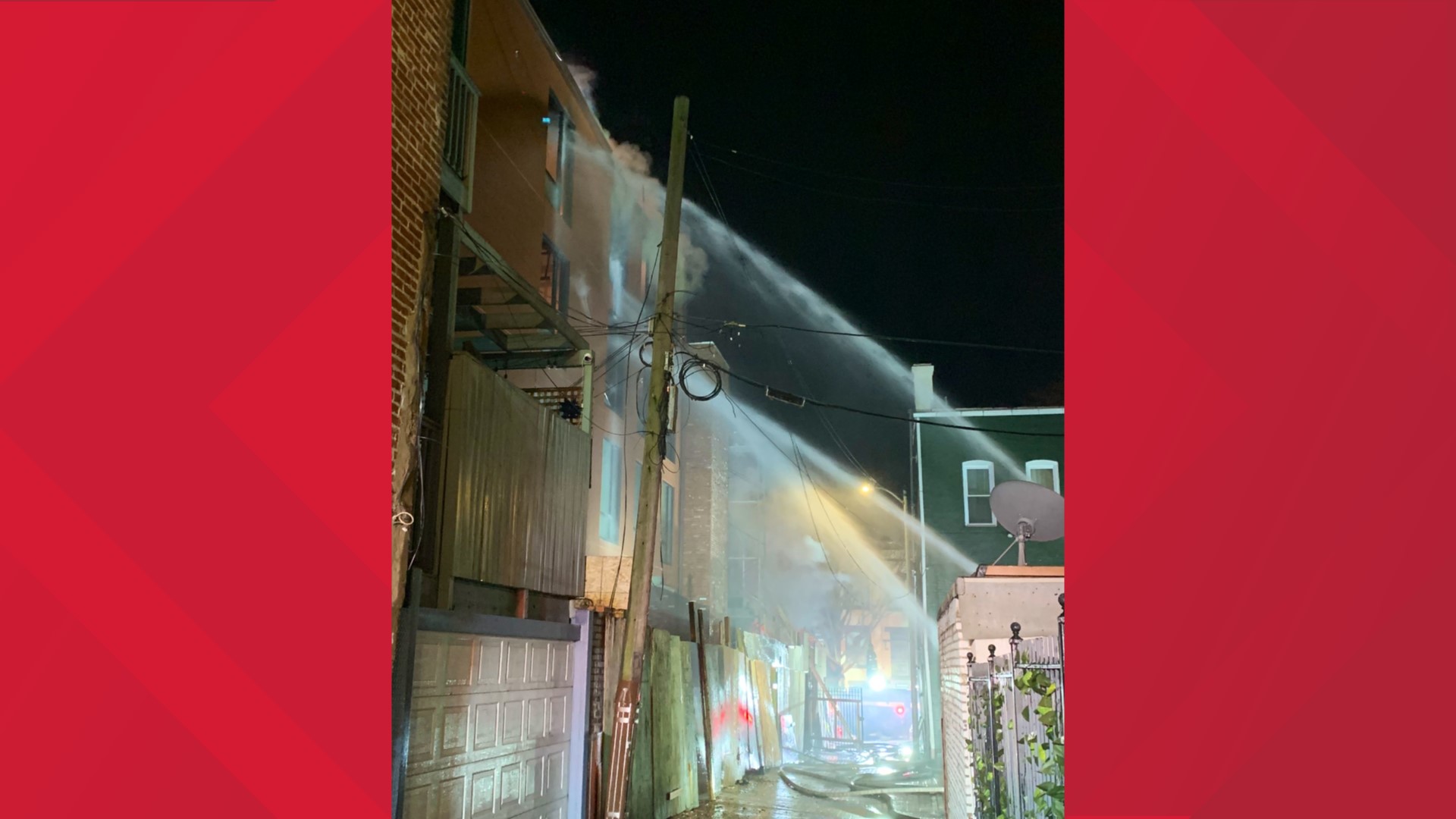 2-Alarm Firehouse Fire | Why there is smoke in DC | wusa9.com